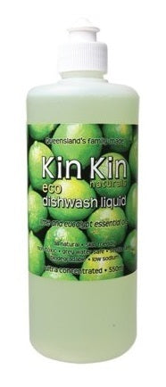Kin Kin Natural Dishwash Liquid Lime 550ml | Fresh Box – FreshBox ...