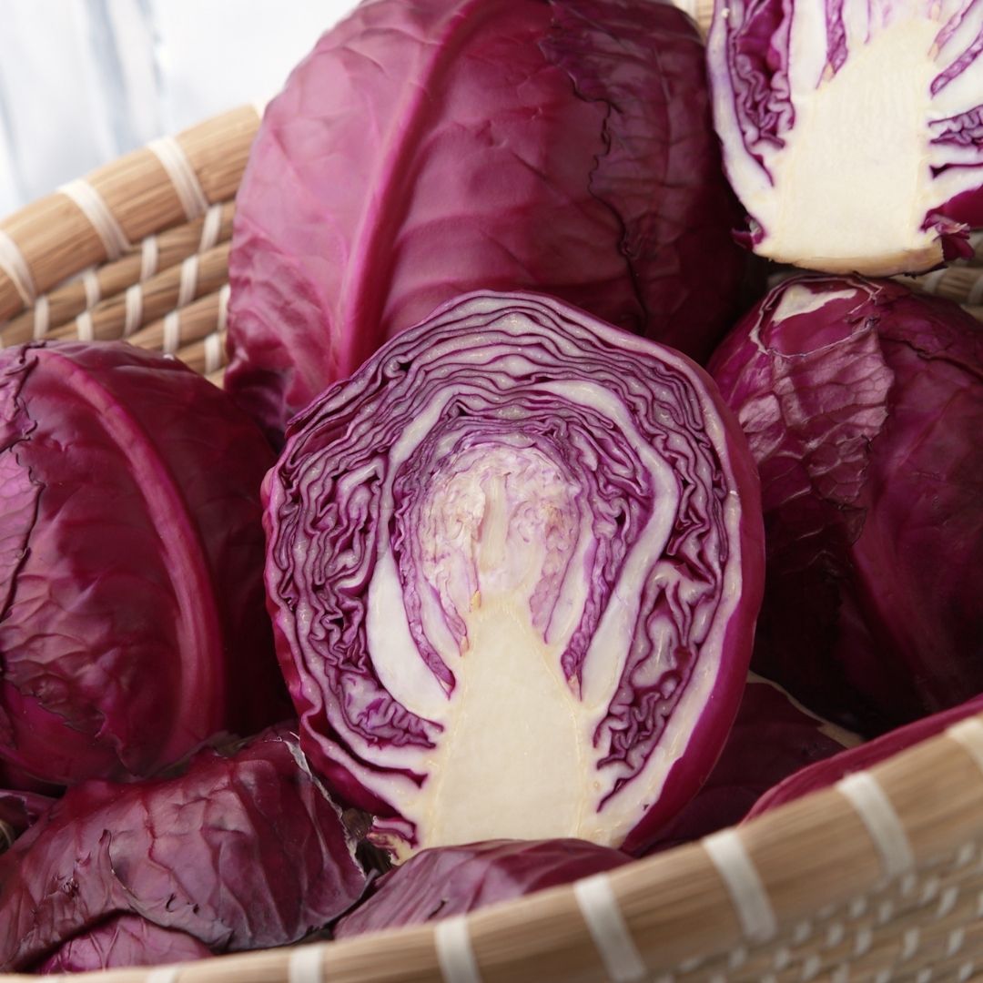 Organic Cabbage Red Half - FreshBox Organics – FreshBox Organic Delivery